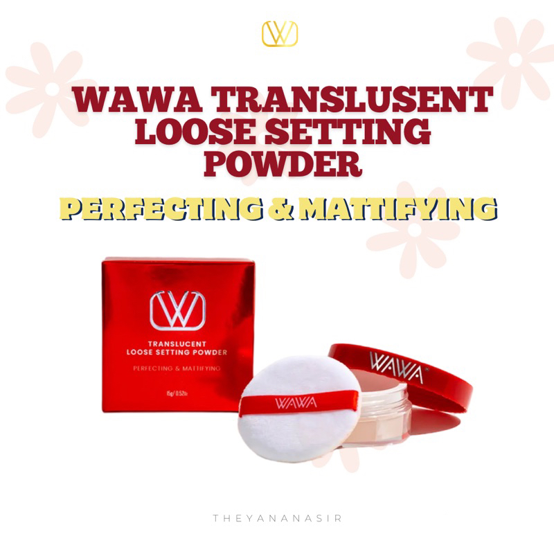 𝗪𝗔𝗪𝗔 𝗧𝗥𝗔𝗡𝗦𝗟𝗨𝗖𝗘𝗡𝗧 𝗟𝗢𝗢𝗦𝗘 𝗦𝗘𝗧𝗧𝗜𝗡𝗚 𝗣𝗢𝗪𝗗𝗘𝗥 𝗯𝘆 𝗪𝗔𝗪𝗔 𝗖𝗢𝗦𝗠𝗘𝗧𝗜𝗖 | Shopee Malaysia