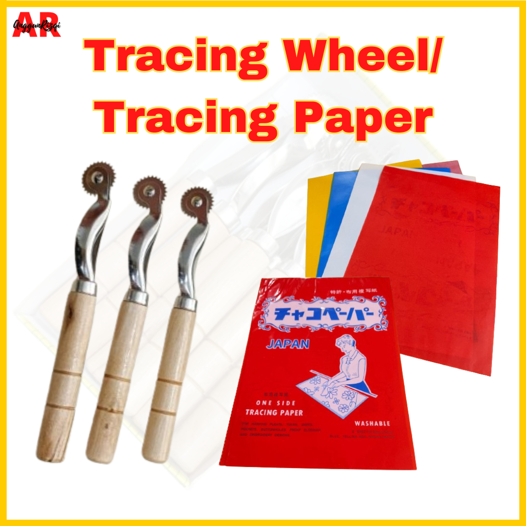 Roda Surih Dan Tracing Paper Untuk Tailor-Pengelek Carbon-Tracing Paper ...