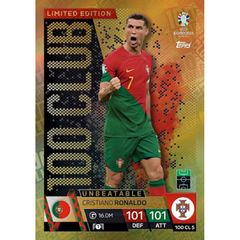 Topps Match Attax UEFA Euro 2024 - 100 Club Cards (Kasper, Robertson ...