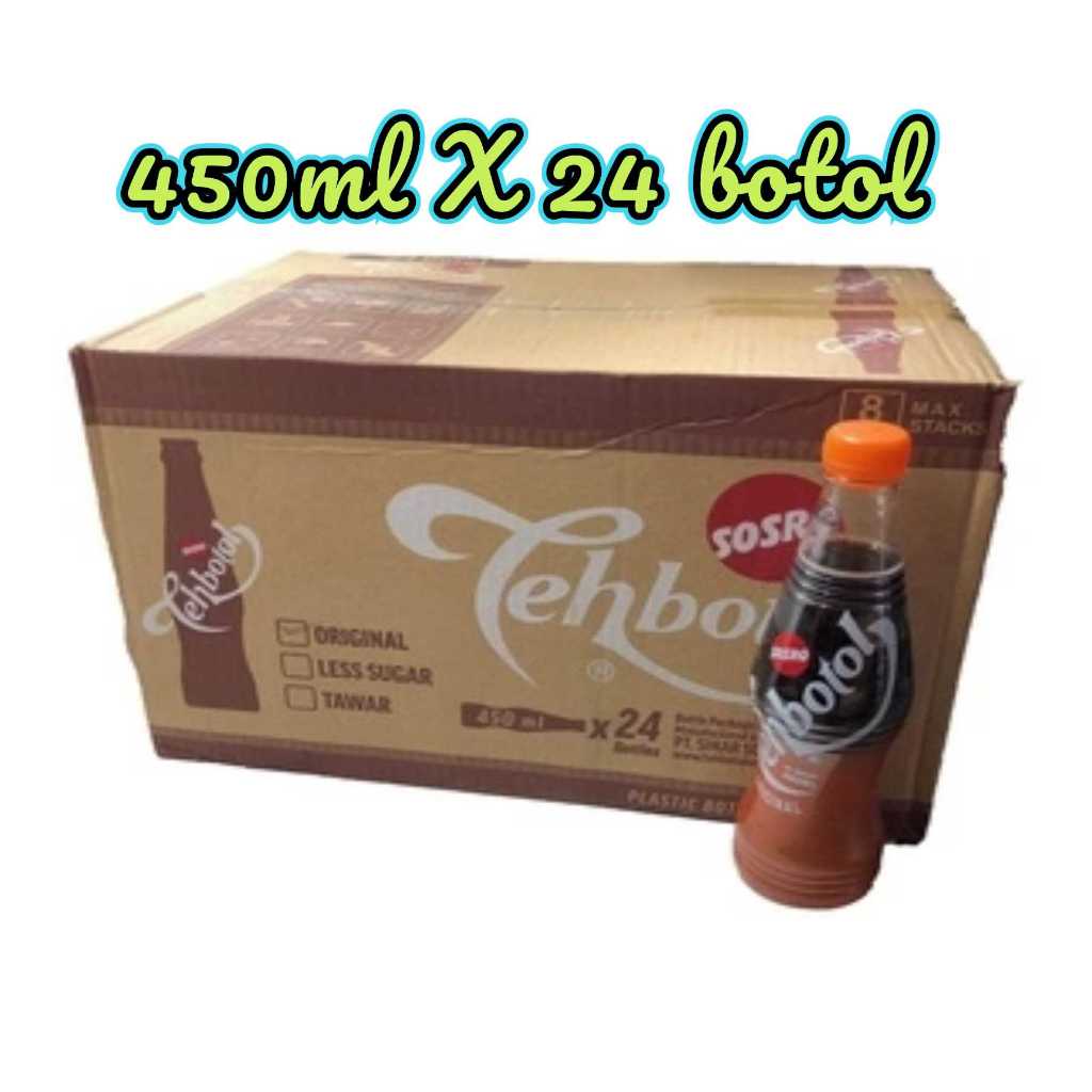 SOSRO TEH BOTOL 450MLX 24 BOTOLS | Shopee Malaysia