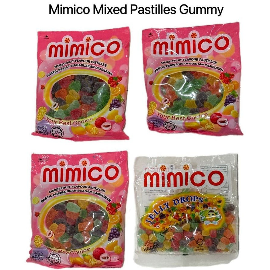 MIMICO MIXED PASTILLES GUMMY JELLY CANDY 700g/350g | Shopee Malaysia