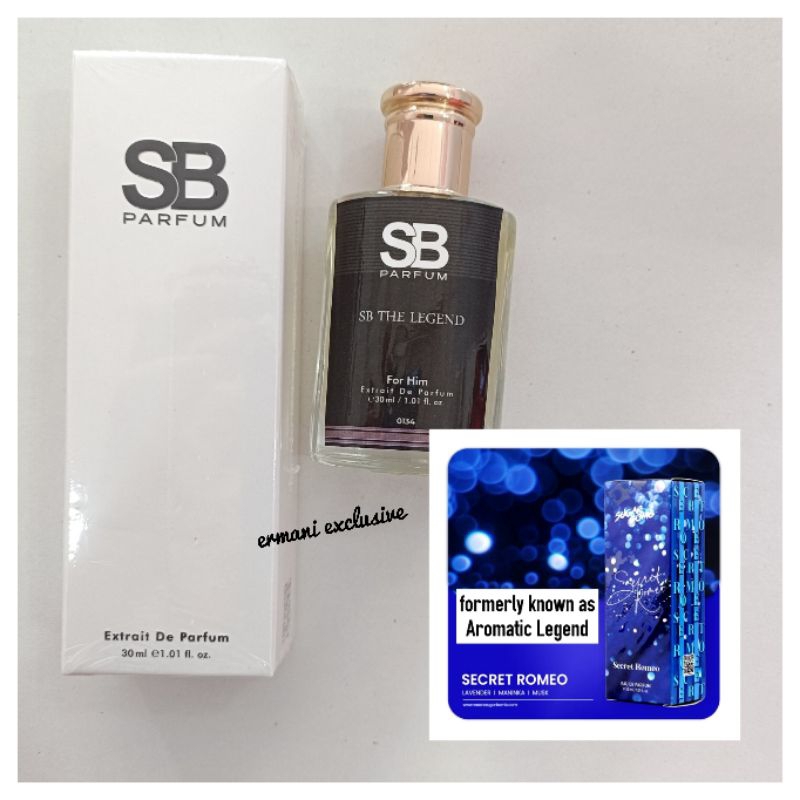 SB The Legend SB Parfum by Sugarbomb Perfume 30ml EDP ( SECRET ROMEO ...