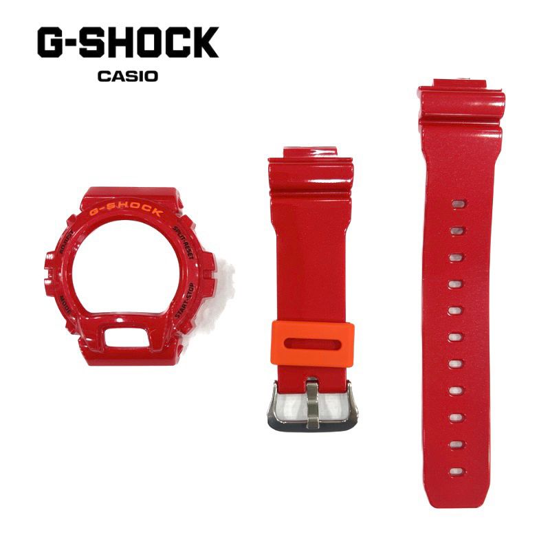 (Original) G-Shock DW-6900CB-4 Band And Bezel Glossy Red | Shopee Malaysia