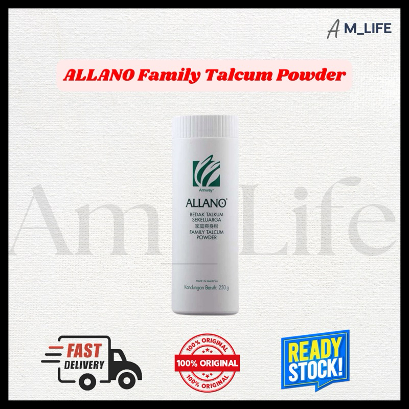 ALLANO Family Talcum Powder - 250g | Shopee Malaysia