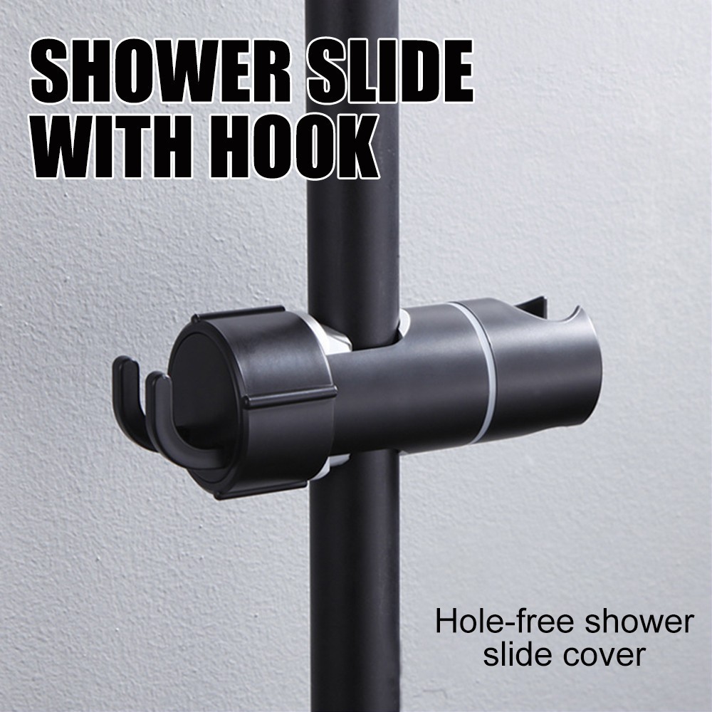 【MY 24h】360° Adjustable Shower Head Stand Wall-Mounted Shower Head Rail ...