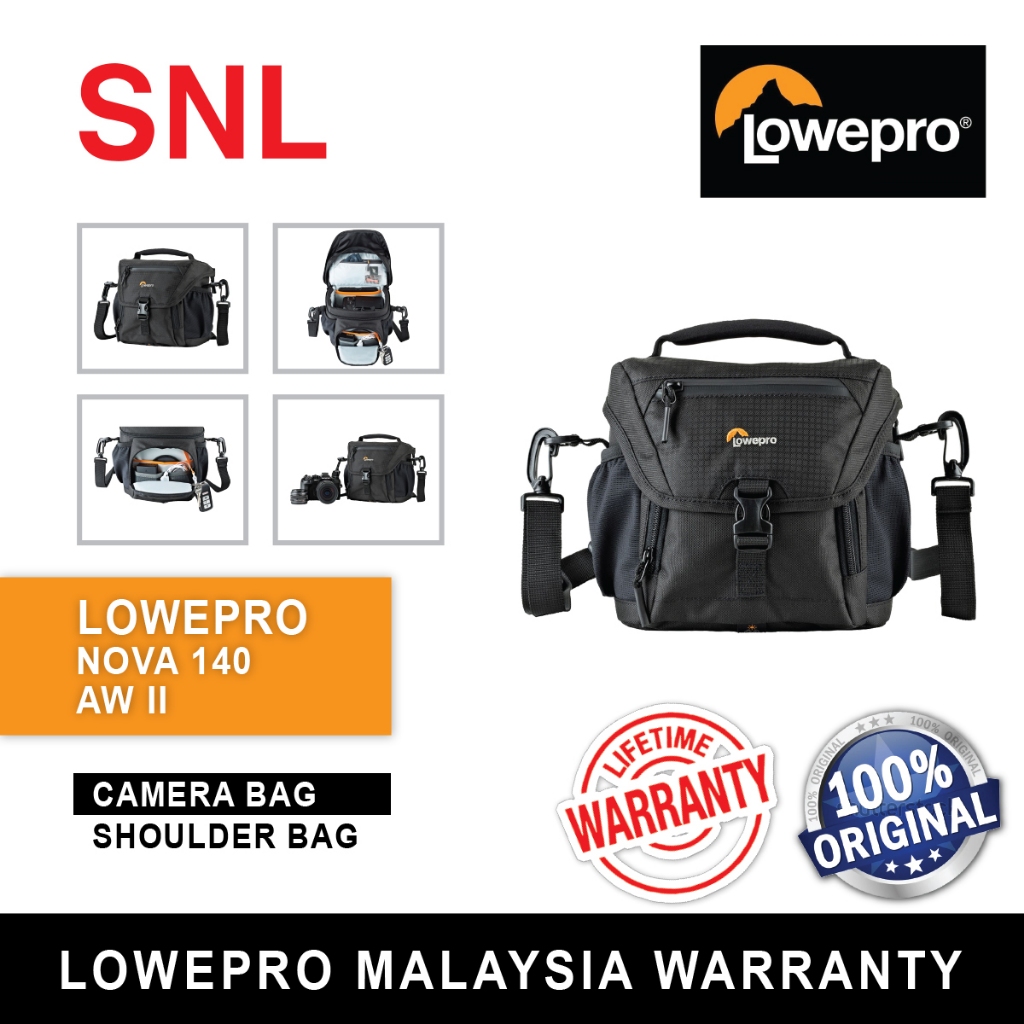 Lowepro Nova 140 AW II Camera Bag | Shopee Malaysia