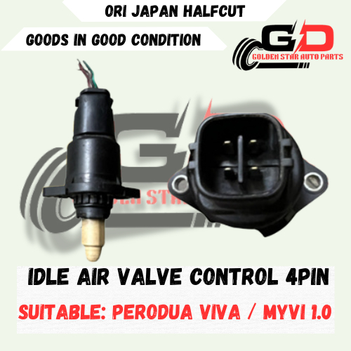 Perodua Viva / Myvi 1.0 IDLE AIR VALVE CONTROL 4PIN | Shopee Malaysia