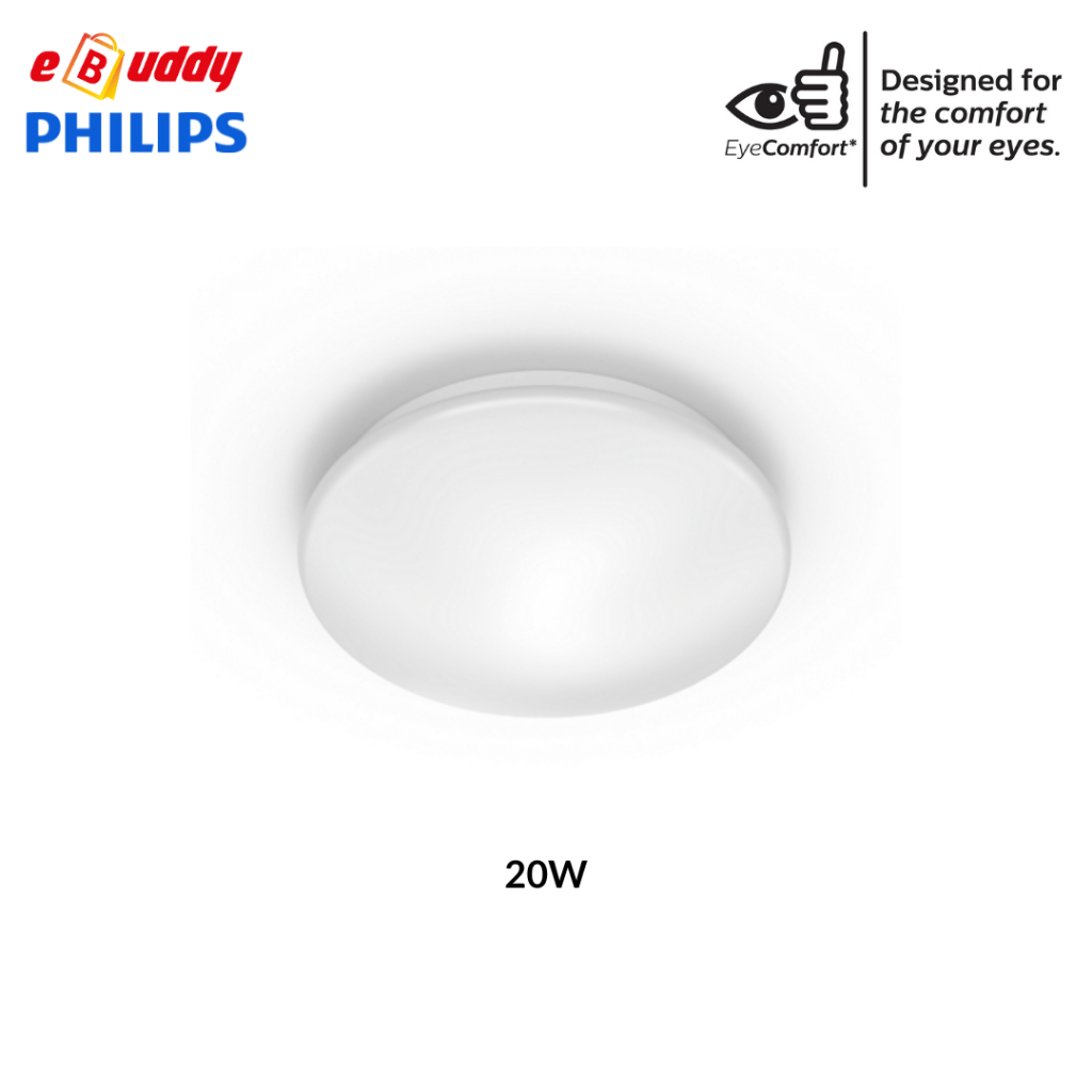 PHILIPS Essential LED Ceiling Light CL200 10W 17W 20W 24W ( 2700K | 6500K ) [Ready Stock ...