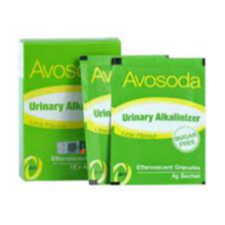 Avosoda Urinary Alkalinizer Lime Flavour (Sugar Free) Effervescent ...