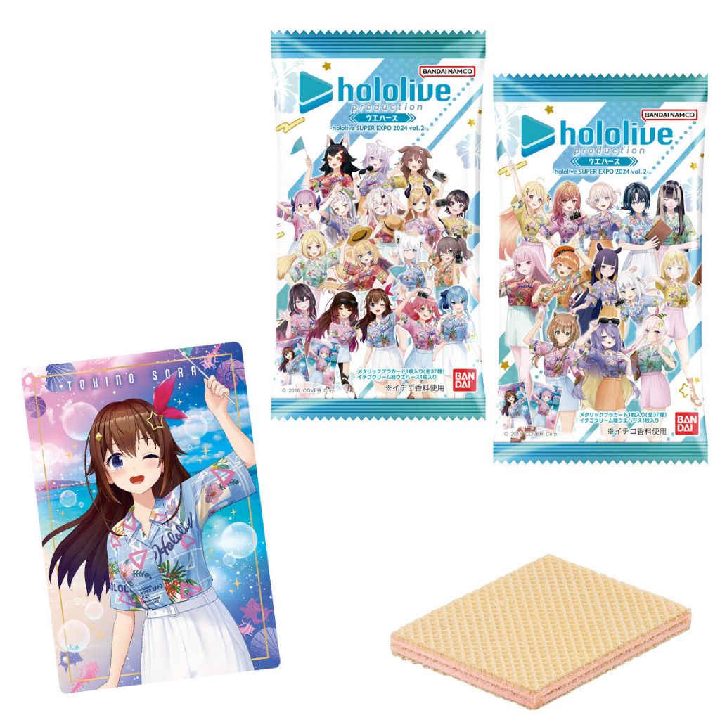 Hololive SUPER EXPO 2024 Wafer Vol 1 & Vol 2 Collection Card | Shopee Malaysia