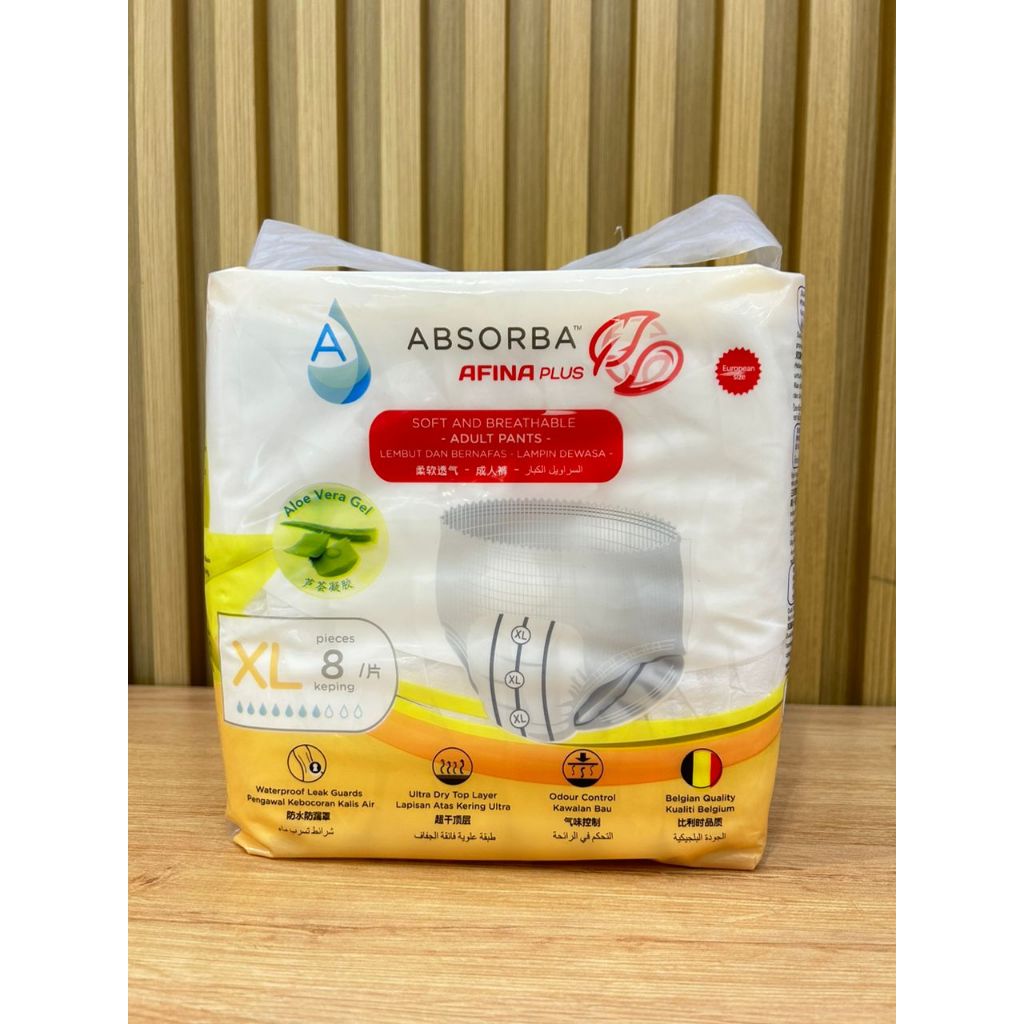 Absorba Afina Plus Pants Extra Large 10's | Shopee Malaysia