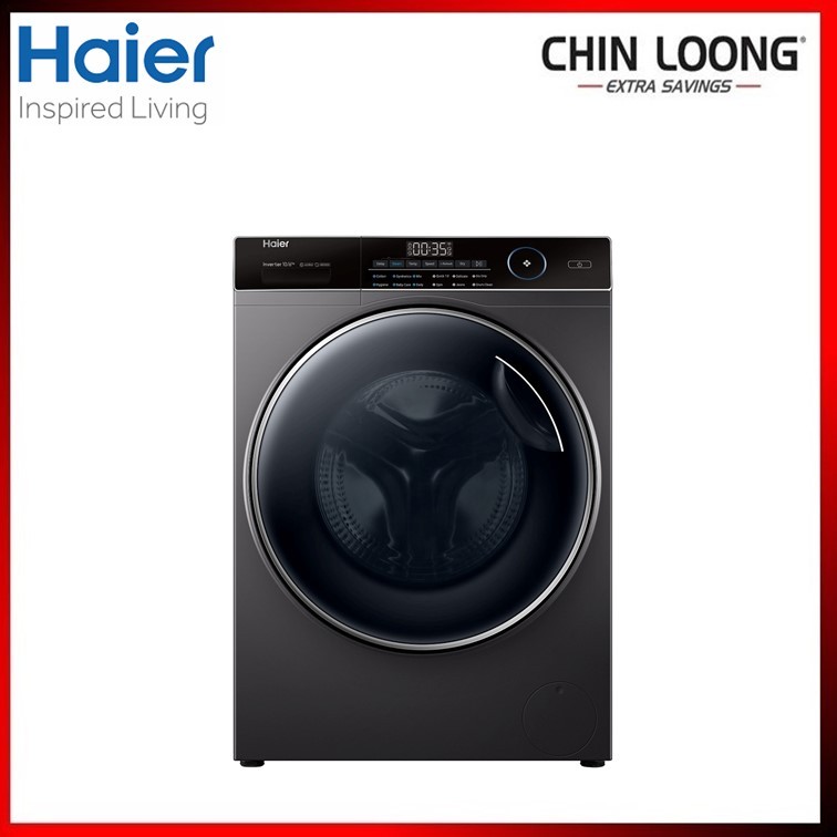 [WASHER DRYER] Haier 10KG / 6KG 2in1 BLDC Inverter Front Load Washer ...