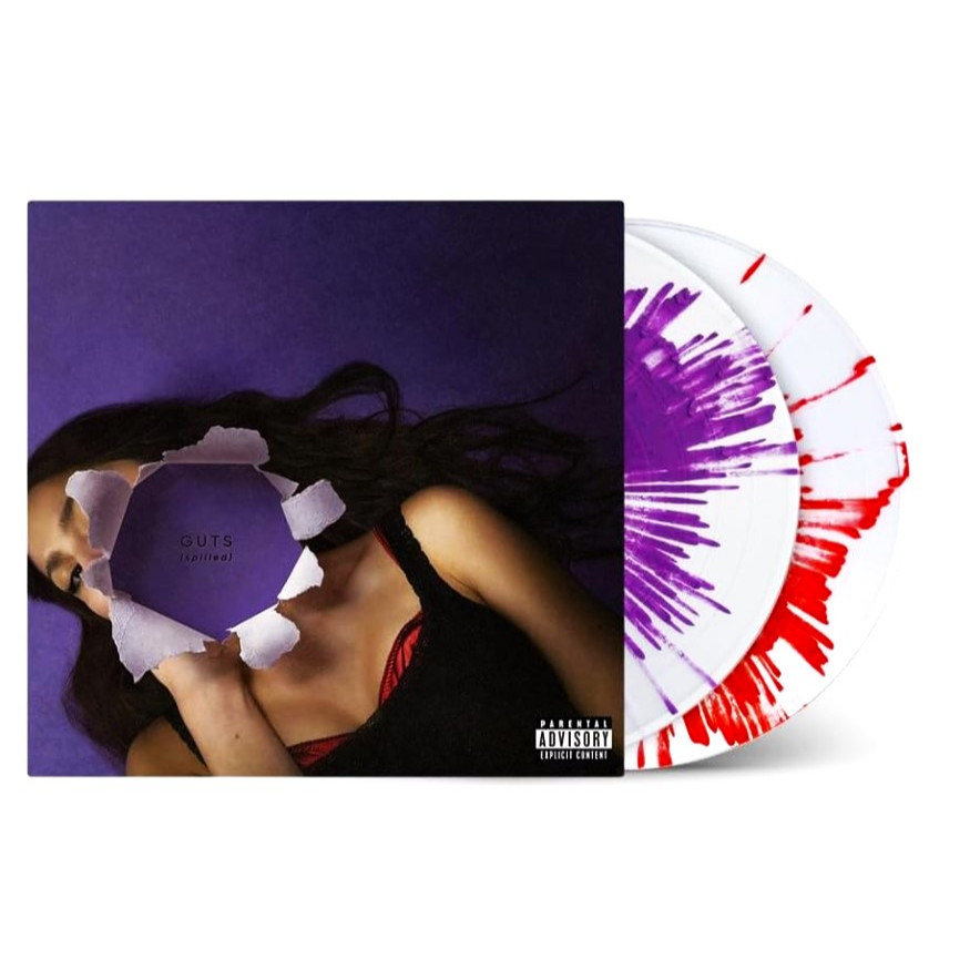 Olivia Rodrigo - Guts ( spilled )( 2 LP ) ( Deluxe Splatter Gatefold ...