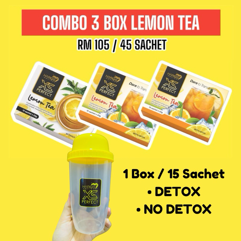 XS LEMON TEA XS PERFECT DRINK ‼️ | Shopee Malaysia