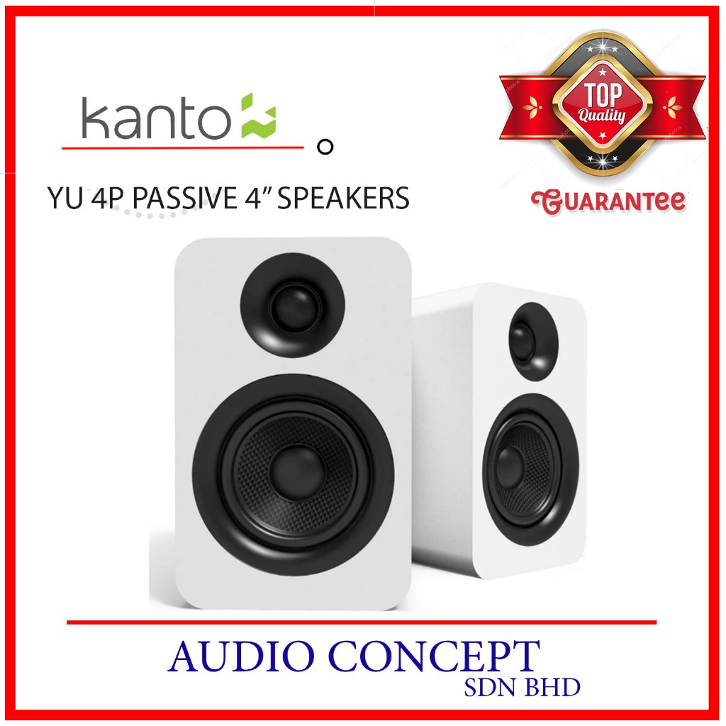 Kanto YU 4P - Passive 4” Speakers | Shopee Malaysia