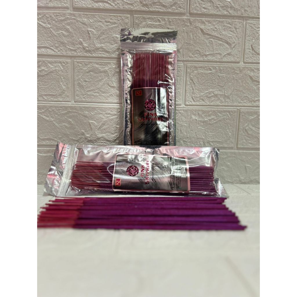 Pink Sapphire Zipper Magical Incense Sticks ( 60 PCS PINK COLOR STICKS ...