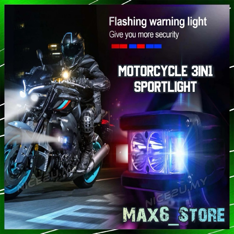 4Inch 3in1 Flashing LED Light Bar Car Motorcycle Light 4x4 Strobe Led ...