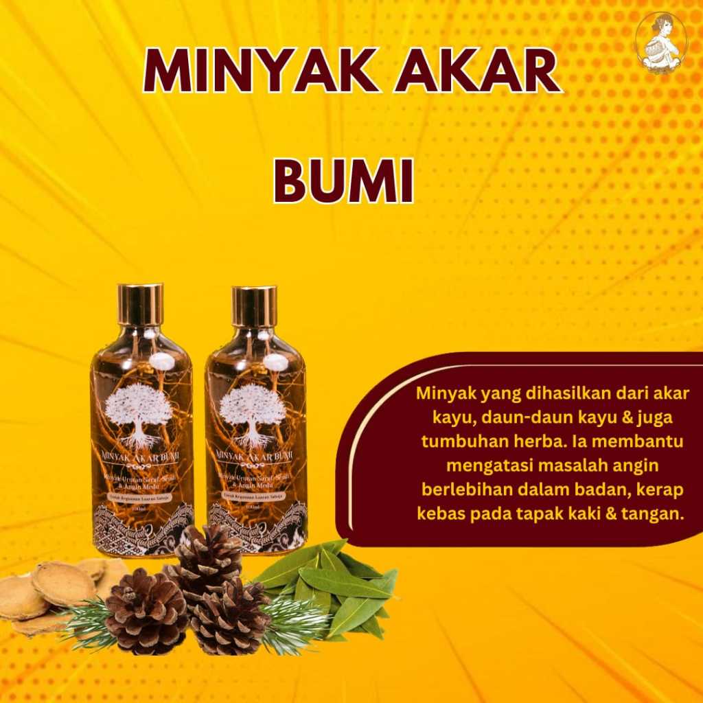 MINYAK AKAR BUMI - TRADISI BIDAN ISTANA | Shopee Malaysia