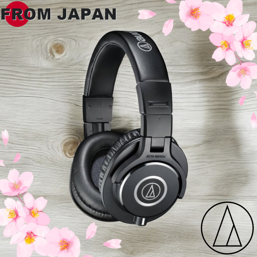 Audio-Technica ATH-M40x Professional Monitor Headphones ATH-M40x Studio ...