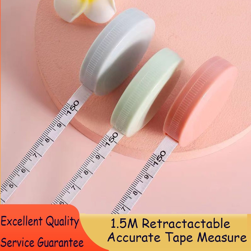 1.5M Retractable Accurate Tape Measure/ Portable Press Automatic ...