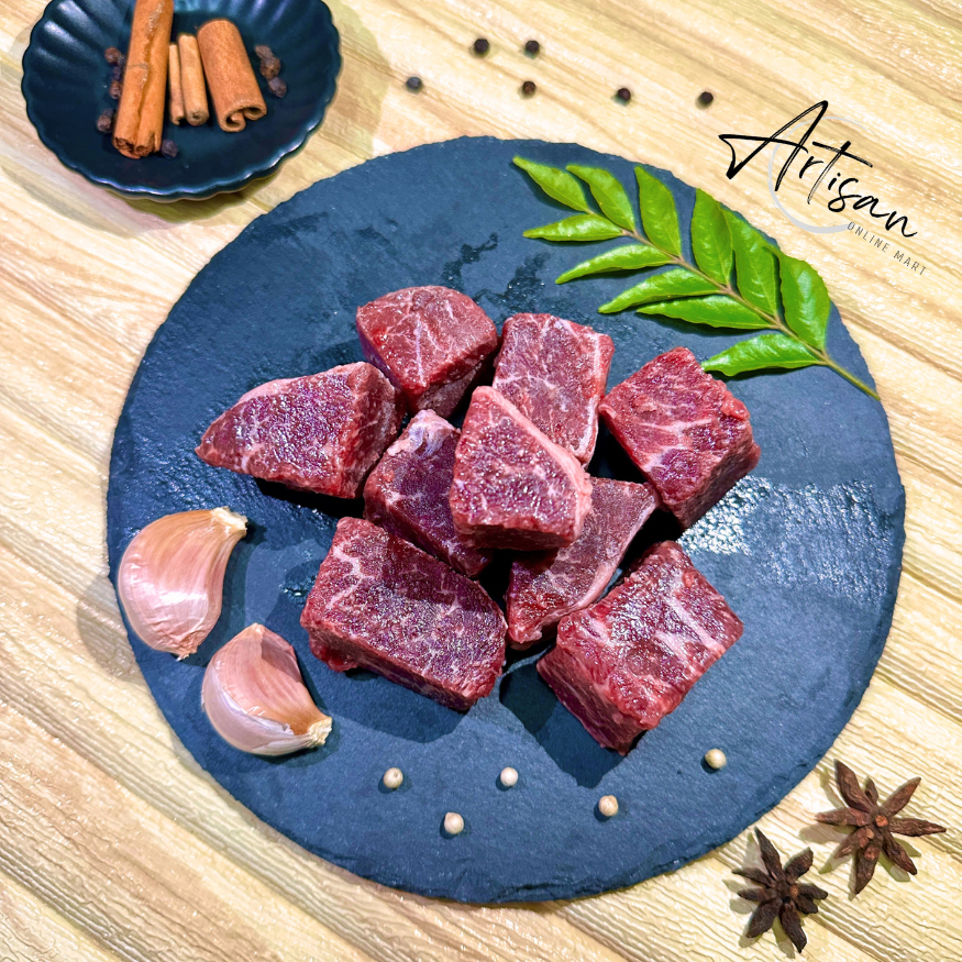 Wagyu Beef Boneless Cube Australia 500gm+/- Halal | Shopee Malaysia