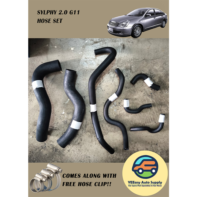 NISSAN SYLPHY G11 2.0 - RADIATOR & BY PASS HOSE SET | Shopee Malaysia