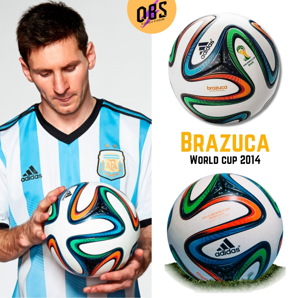 Brazuca Adidas FIFA Worldcup Brazil 2014 Official Match Ball Size 5 ...