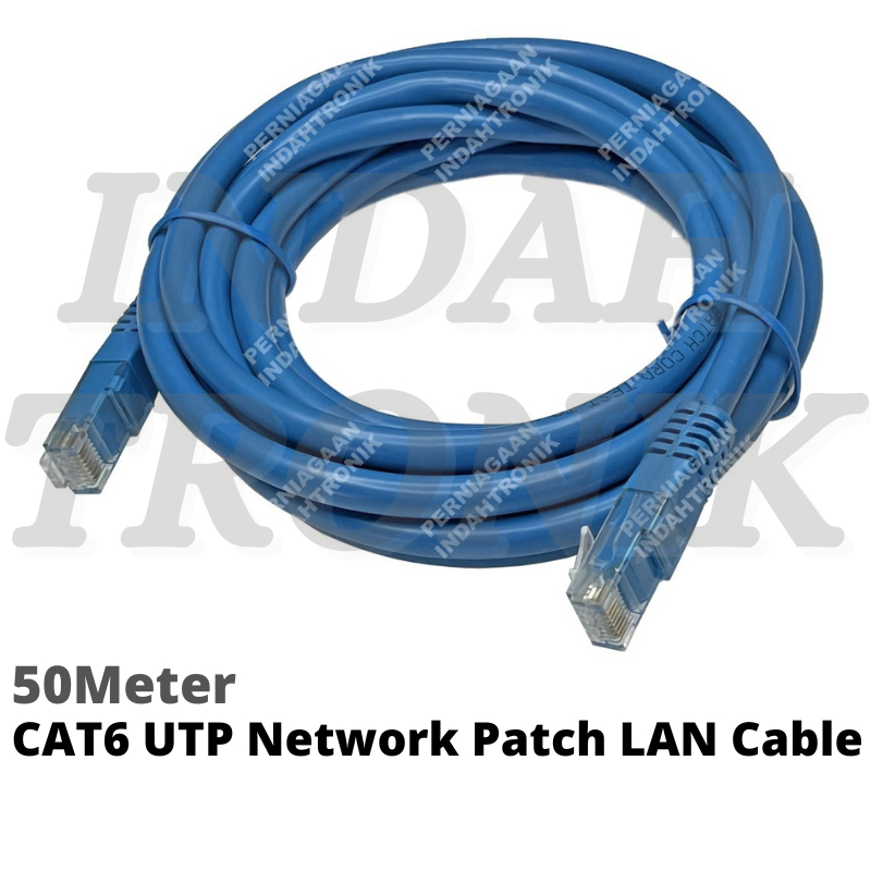 50Meter Ready Made CAT6 UTP Network LAN Cable RJ45 Cat6 Ethernet ...