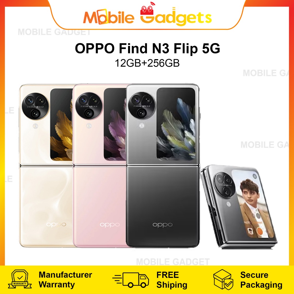 OPPO Find N3 Flip 5G [12GB+256GB] | Original Malaysia New Set | Shopee ...