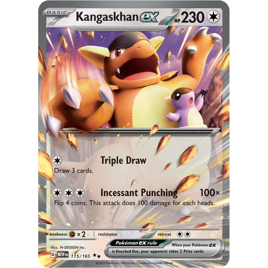 Kangaskhan EX (UltraRare) | Shopee Malaysia