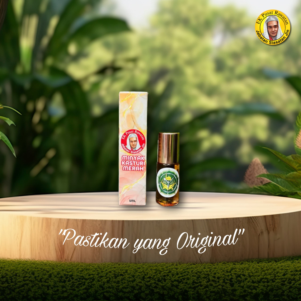 KEDAI EK - Minyak Wangian Kasturi Merah 5ML | Shopee Malaysia