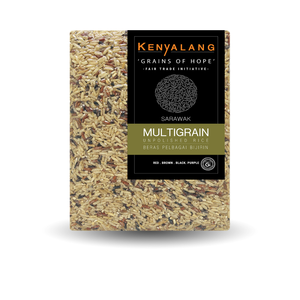 KENYALANG Sarawak Multigrain Rice Unpolished (1kg) | Shopee Malaysia