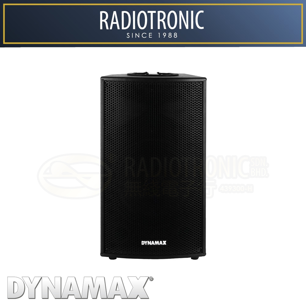 DYNAMAX TCSM12A 12" 2-WAY 150W Powered Speaker (1 PC) | Shopee Malaysia