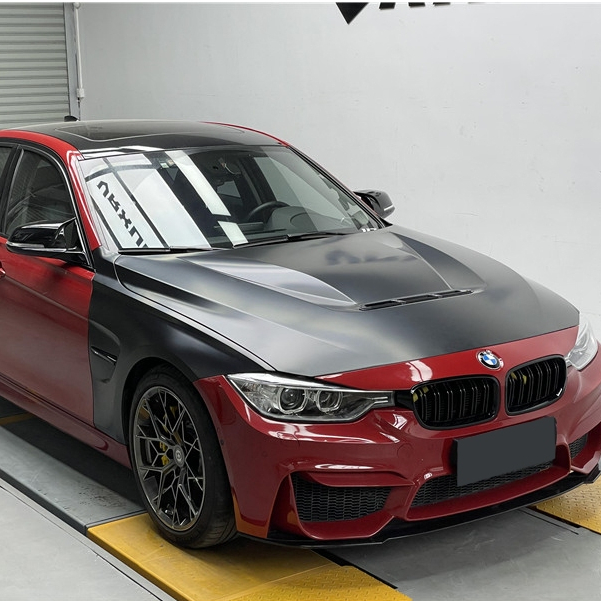 BMW F30 M3 Front GTS Bonnet Hood M3 Fender M4 Bodykit Carbon | Shopee ...