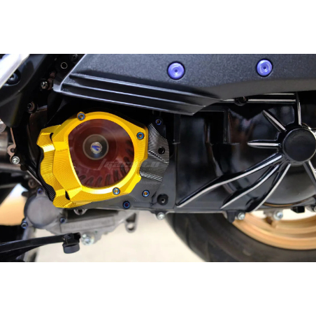 Motorcycle stator accessories CNC transmission guard gearbox with clear ...