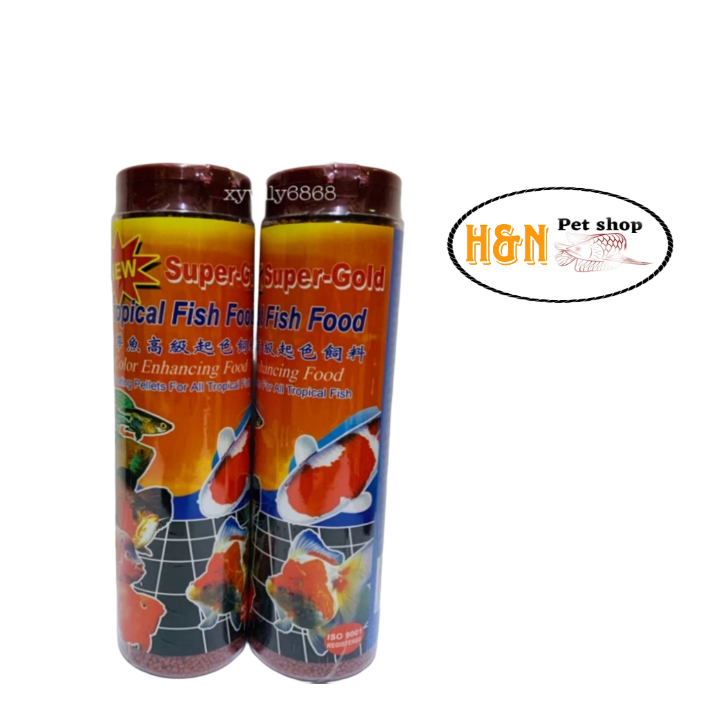 Super-Gold Tropical Fish Food 280g | Shopee Malaysia