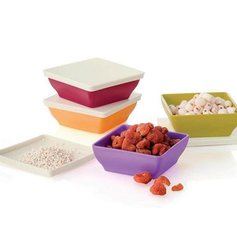 Tupperware Zen Small Square (2pcs) 200ml | Shopee Malaysia