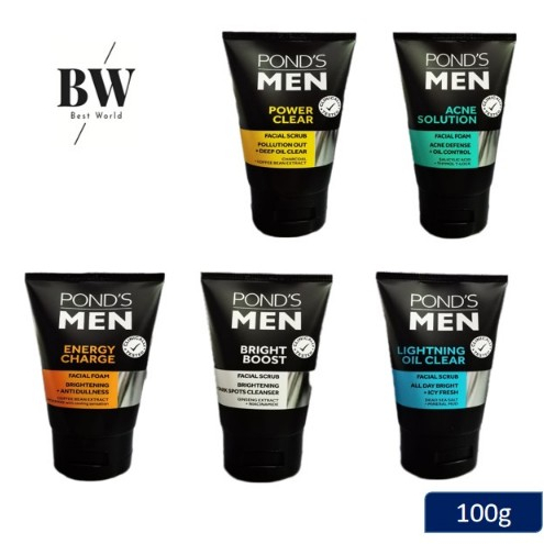 Ponds Men Face Wash Series 100g | Shopee Malaysia