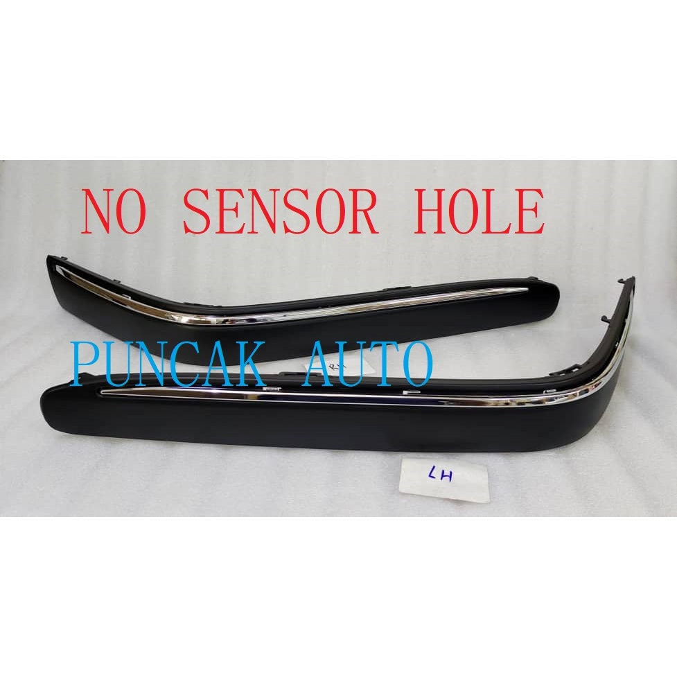 MERCEDES W210 2000 FACELIFT FRONT BUMPER PAD PROTECTOR WITH MOULDING ...
