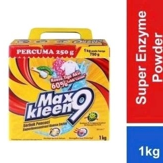 Max kleen 9 Super Enzyme Powder 1 kg super cleaner | Shopee Malaysia