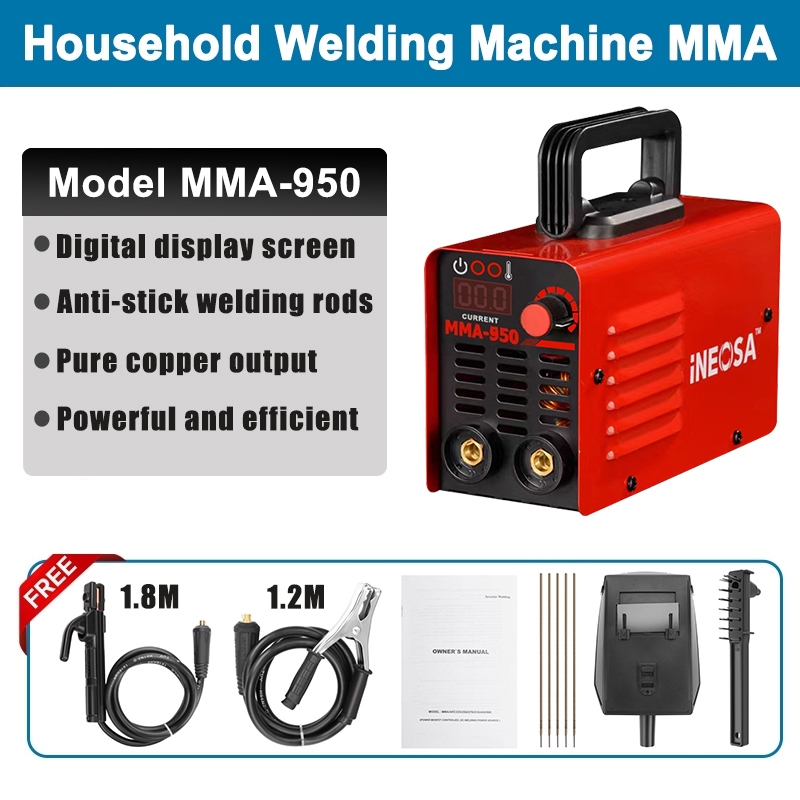 MIG-950 Welding Machine Gasless MIG/MMA/TIG 3IN1 Inverter IGBT Welder ...