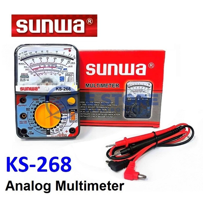 SUNWA KS-268 Analogue Multimeter | Shopee Malaysia