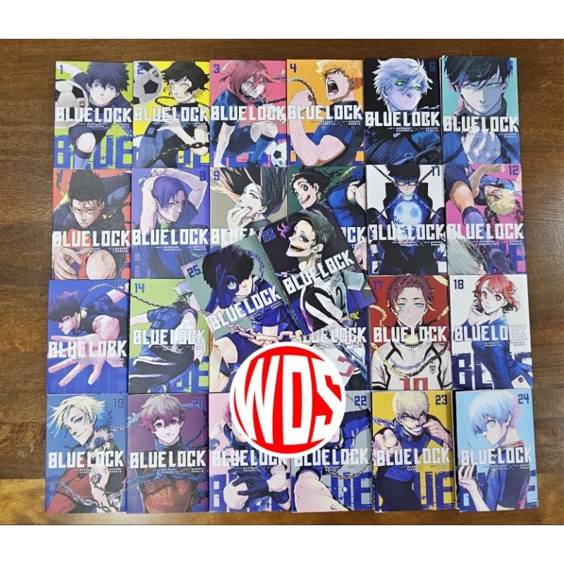 Manga : Blue Lock volume 1-27 (English Version) | Shopee Malaysia