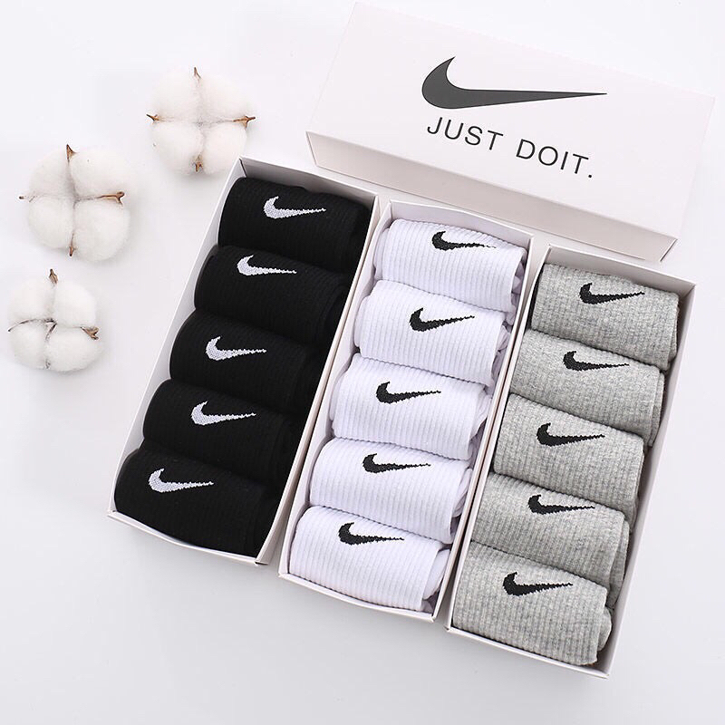 COTTON Nike socks medium long socks/sport socks/casual wear/stokin ...