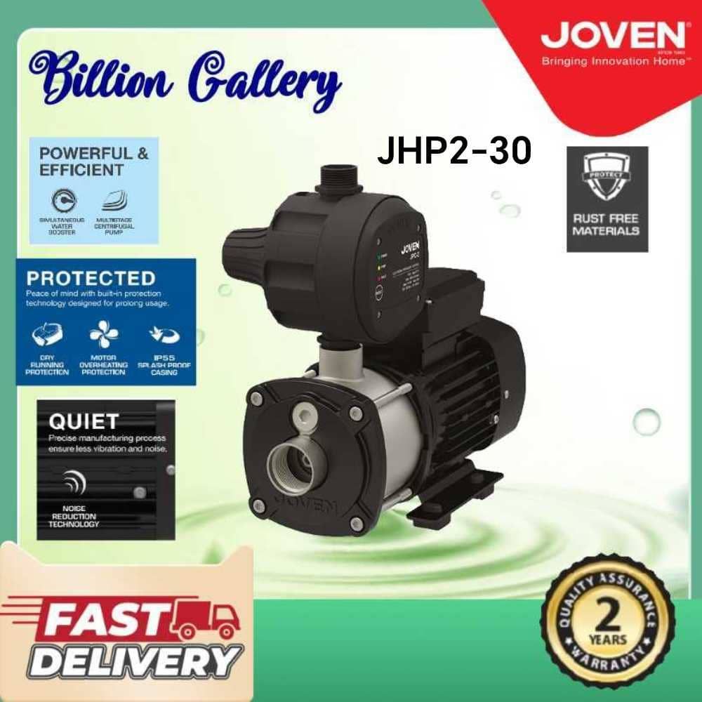 JOVEN JHP2-30 JHP3-40 JHP4-40 Automatic Domestic Water Booster Pump (0.5HP, 0.75HP, 1.0HP ...
