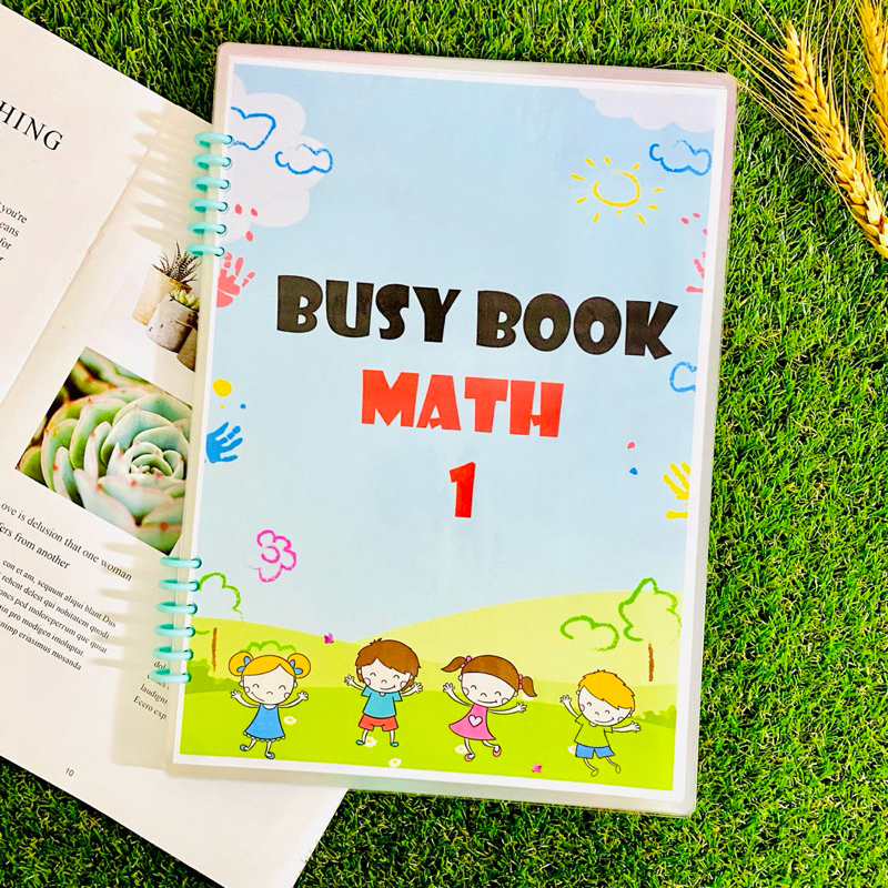 138 Math Busy Book 1·数学安静书1】Math｜数学｜Busy Book｜早教学习安静书 | Montessori ...