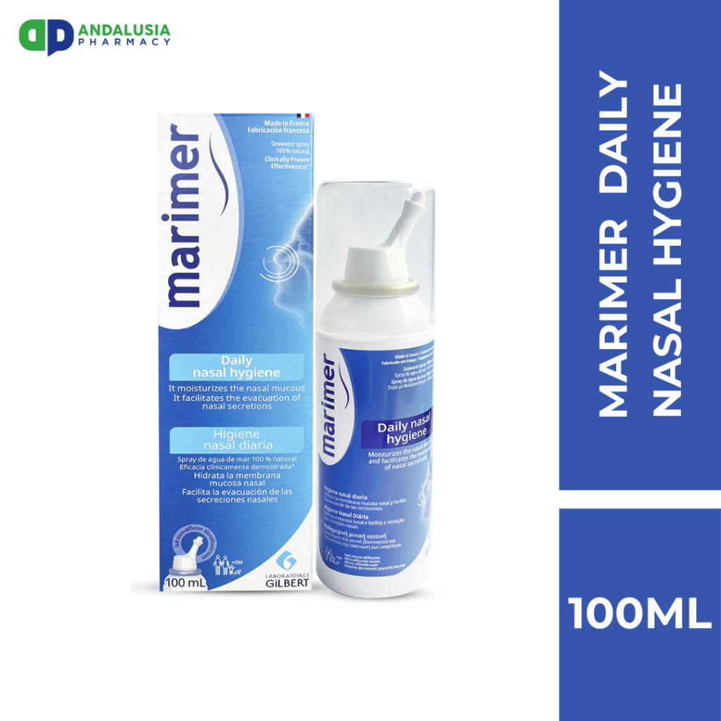 MARIMER ISOTONIC HYGIENE NASAL SPRAY 100ML | Shopee Malaysia