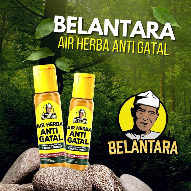 Readystock Air Herba anti gatal belantara original 100% | Shopee Malaysia