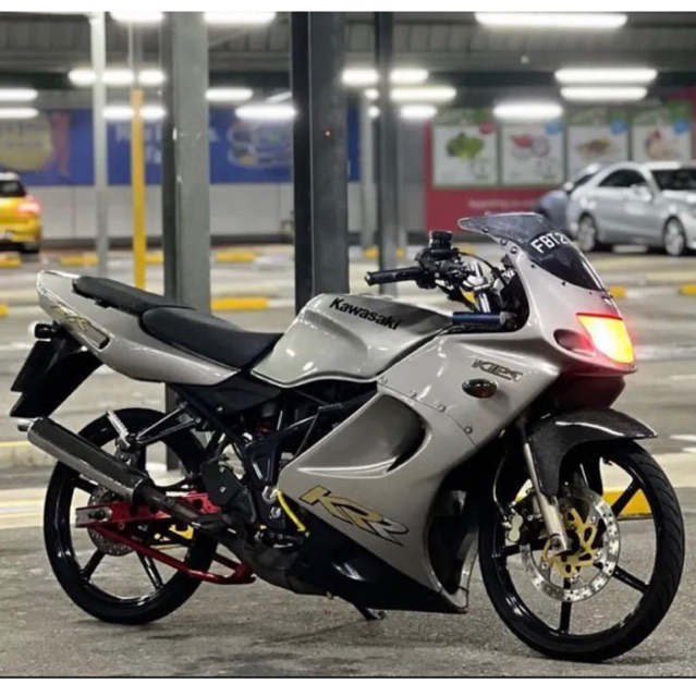 KAWASAKI RR150 COVERSET RR150 MALAYSIA SILVER ZX THAILAND WARNA ORIGINAL | Shopee Malaysia