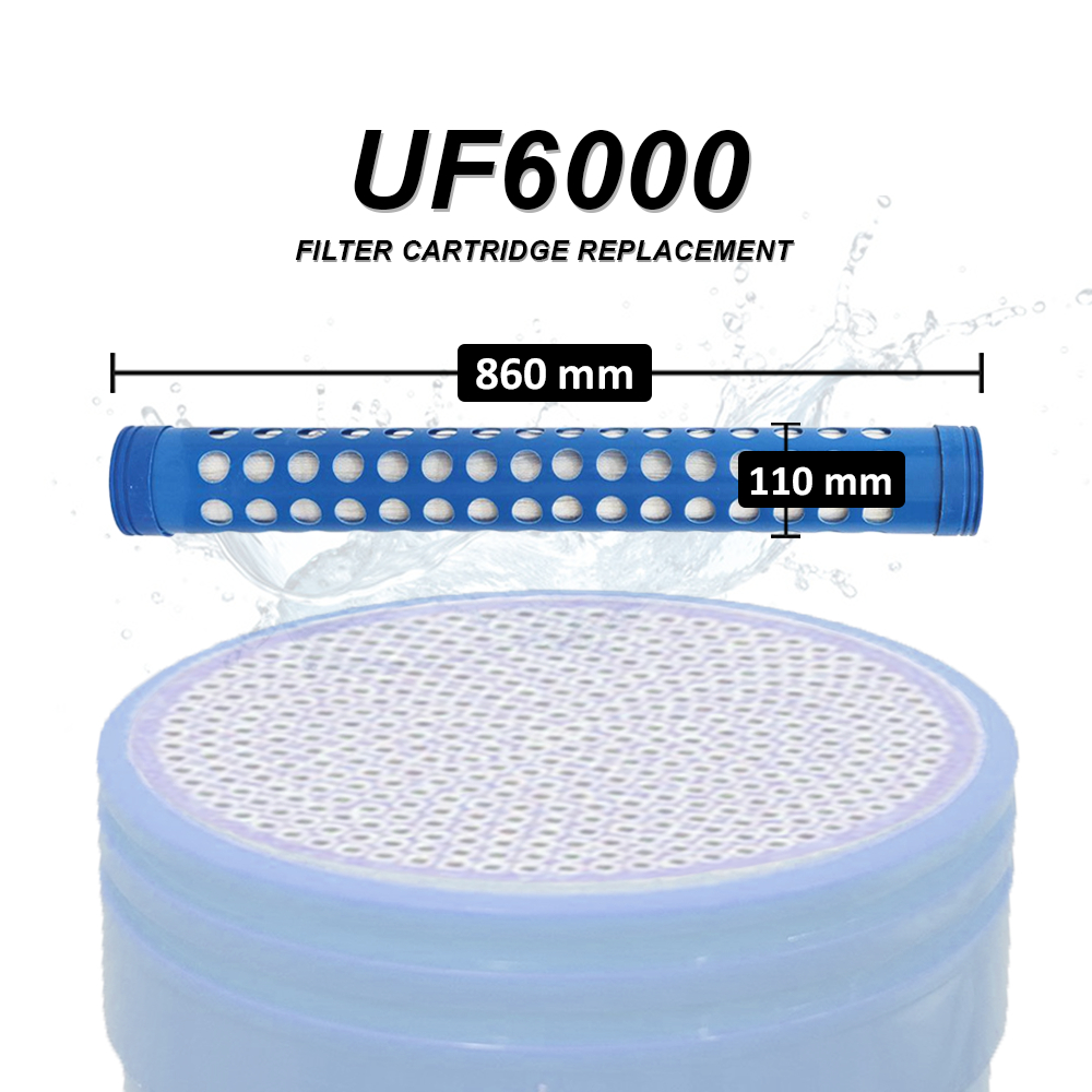 IPRO SUS 304 UF 6000L / 8000L Ultra Filtration UF Membrane Water Filter ...